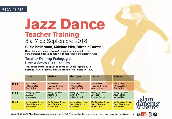 Jazz Dance Teacher Training — Danza.es