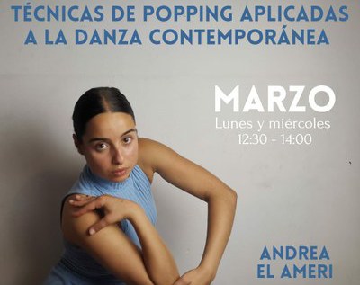 Taller de técnicas de Popping aplicadas a la danza contemporánea — Danza.es